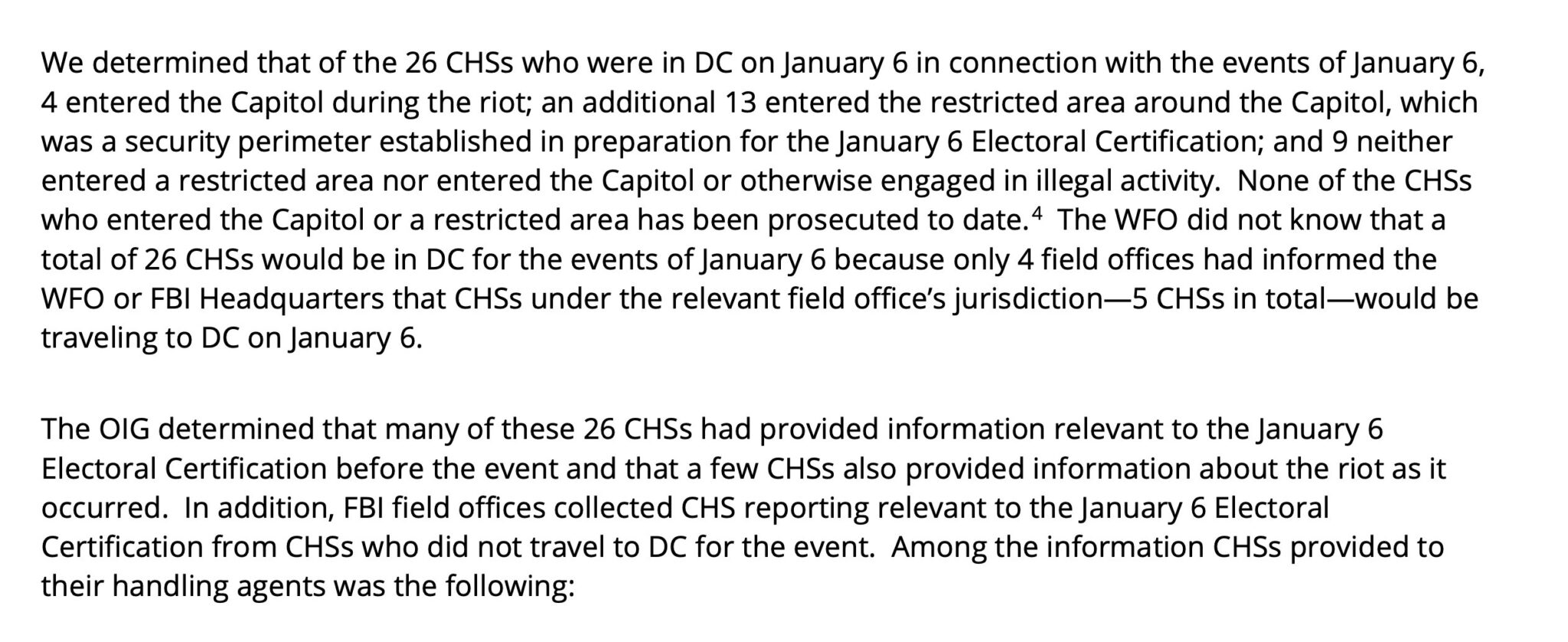 The DOJ Inspector General Report On January 6th - Fatherly Advice and Rants